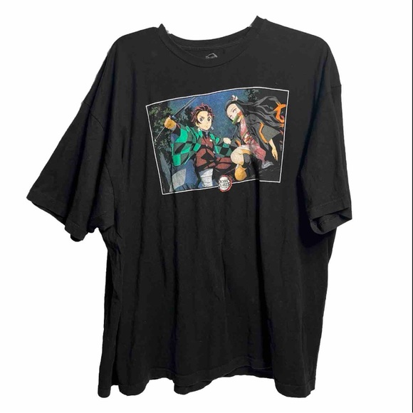 Shirts | Demon Slayer Hot Topic Nezuko And Tanjiro T Shirt Mens 2xl ...